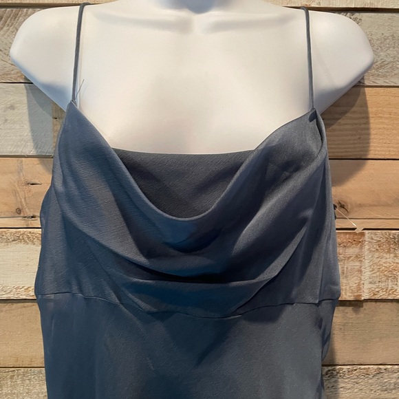 Onyx Nite | Dresses | Onyx Nite Evening Gown Grayish Blue | Poshmark